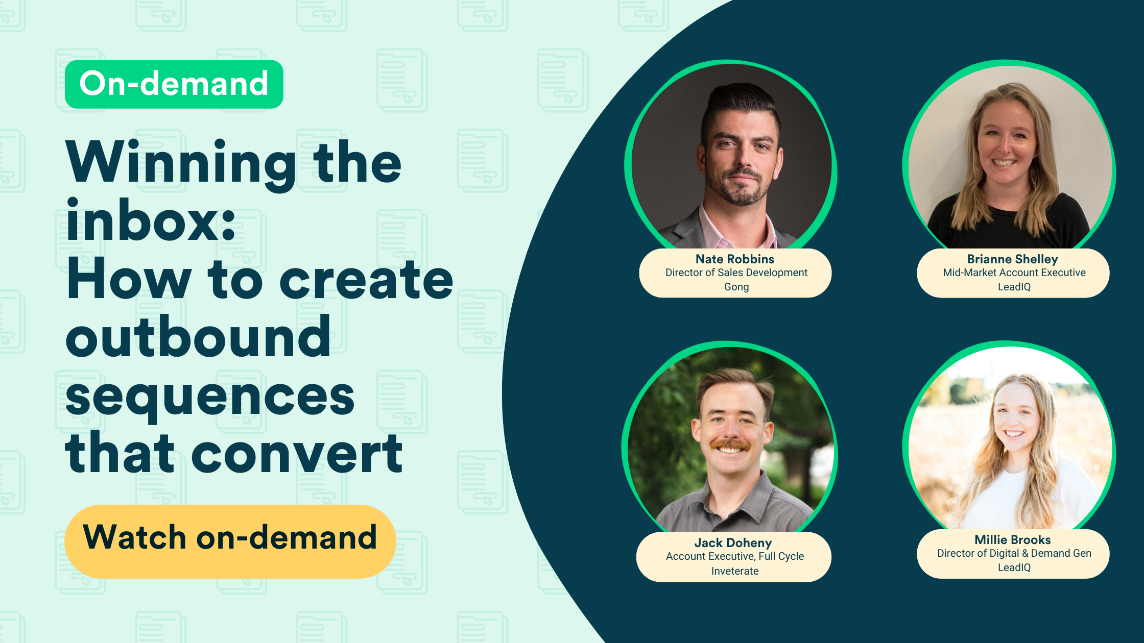 How to create outbound sequences that convert